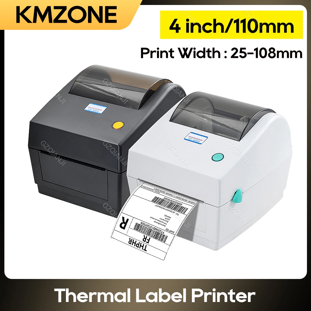 Xprinter XP-480B Thermal Shipping Label Printer 20mm-110mm, 11/30/2022