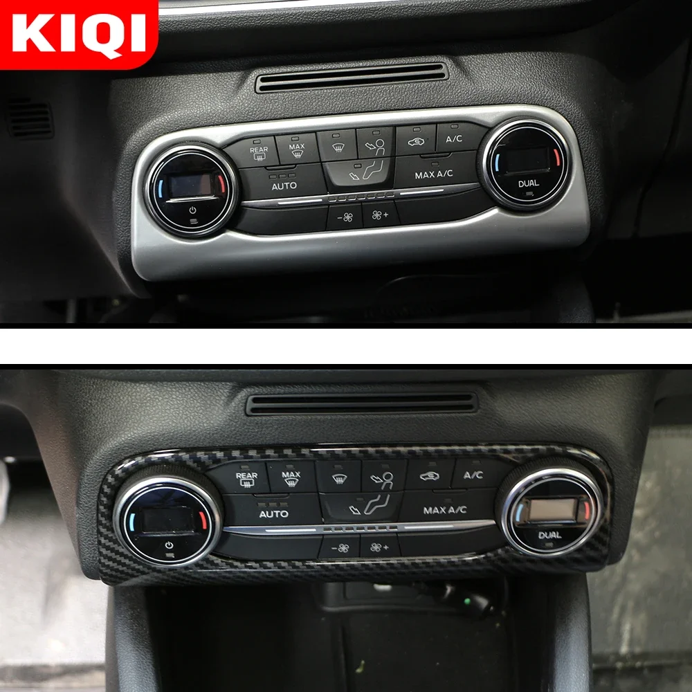 Air Conditioner Switch Buttons Frame Cover Trim for Ford Focus 2019 ...