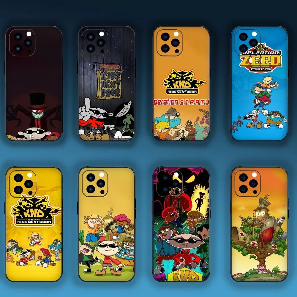 Codename-Kids-Next-Door-Anime-Phone-Case-For-Samsung-S24-S23-S22-S21 ...