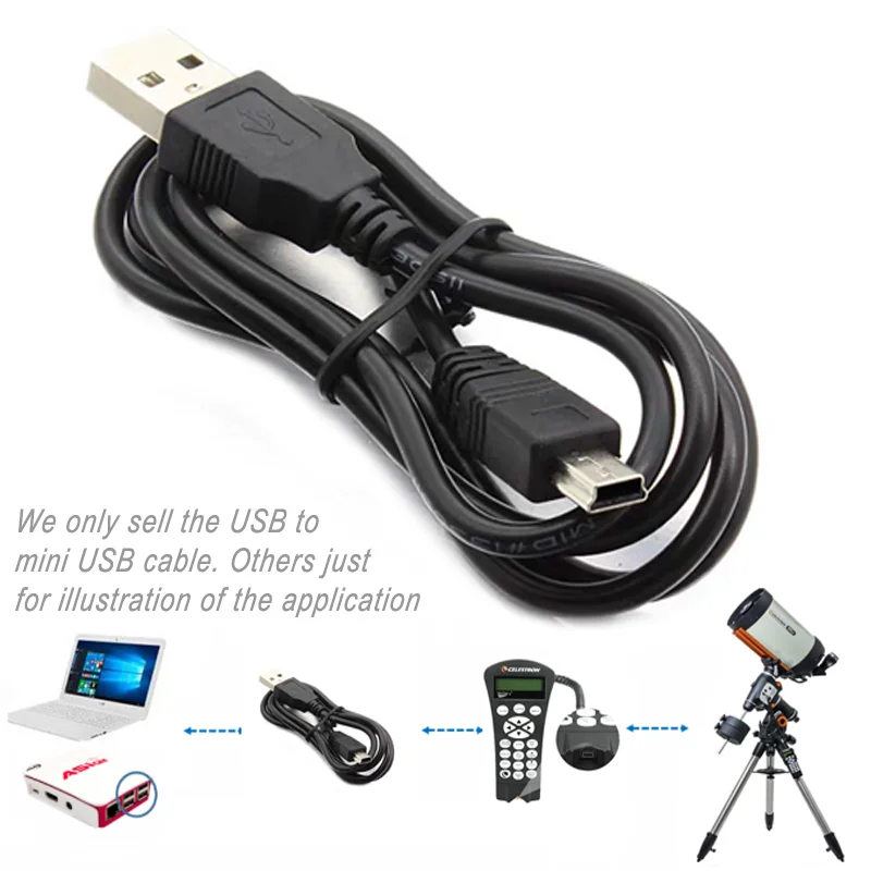 USB-mini USB 5P for Celestron Telescope Hand Controller mini usb NXS ...