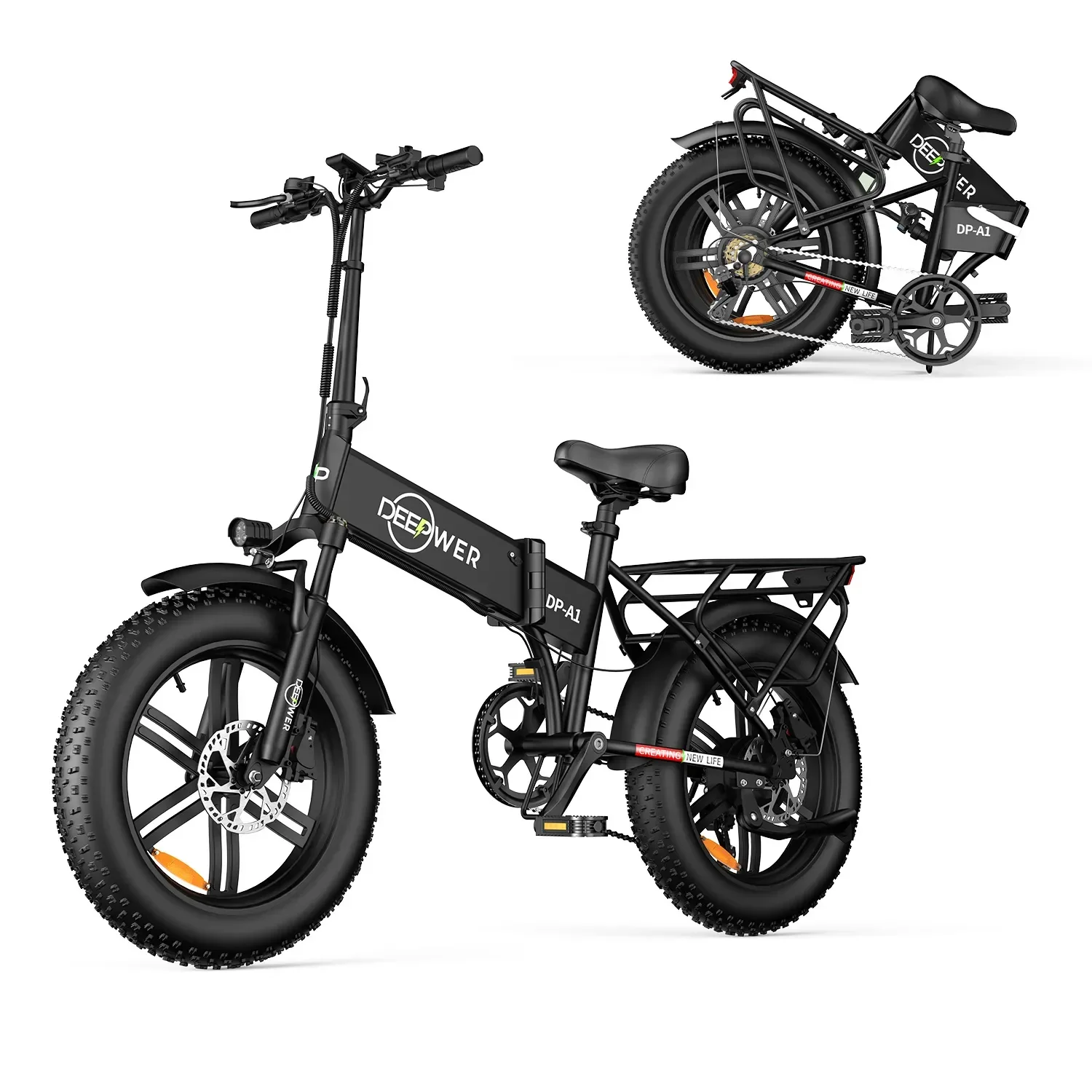 DEEPOWER-20-Inch-Adults-Electric-Bike-Bicycle-48V-20AH-20-Inch-Fat-Tire ...