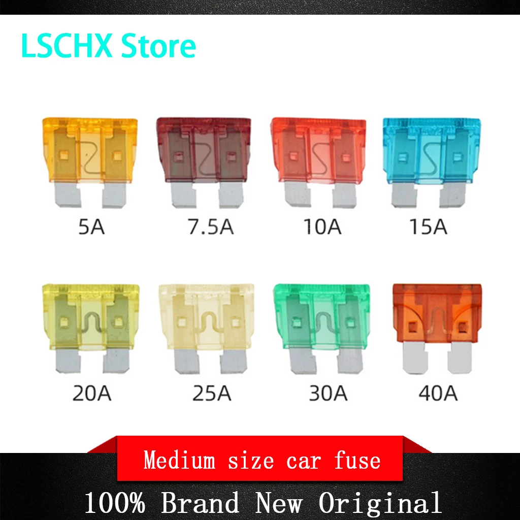 10pcs-Medium-Standard-Blade-Fuse-Insert-ZINC-Pins-1A-2A-3A-5A-7-5A-10A ...