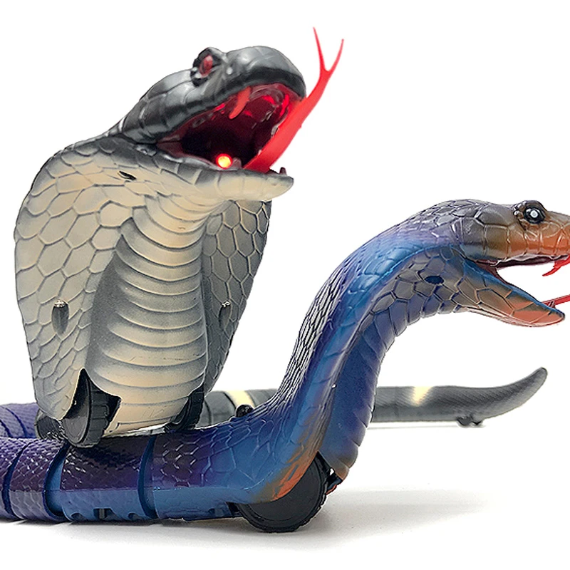 Tricky Toys RC Snake Toy Long Rechargeable Remote Control Snake Toy ...