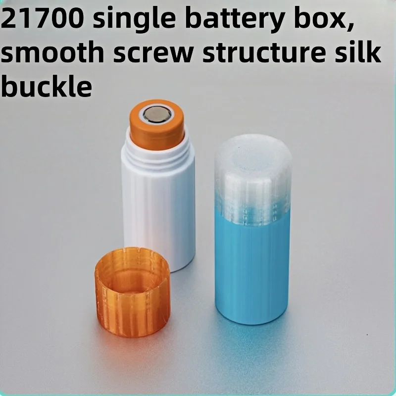 21700 Battery Storage Case for 1 Battery, Single-Battery Storage Case ...