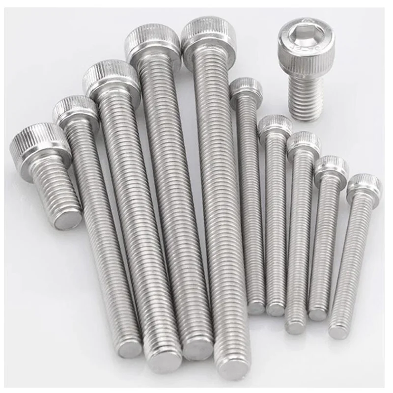Socket-Cap-Screws-Stainless-Steel-Hex-Allen-Key-Bolts-Hexagon-M3-M4-M5 ...