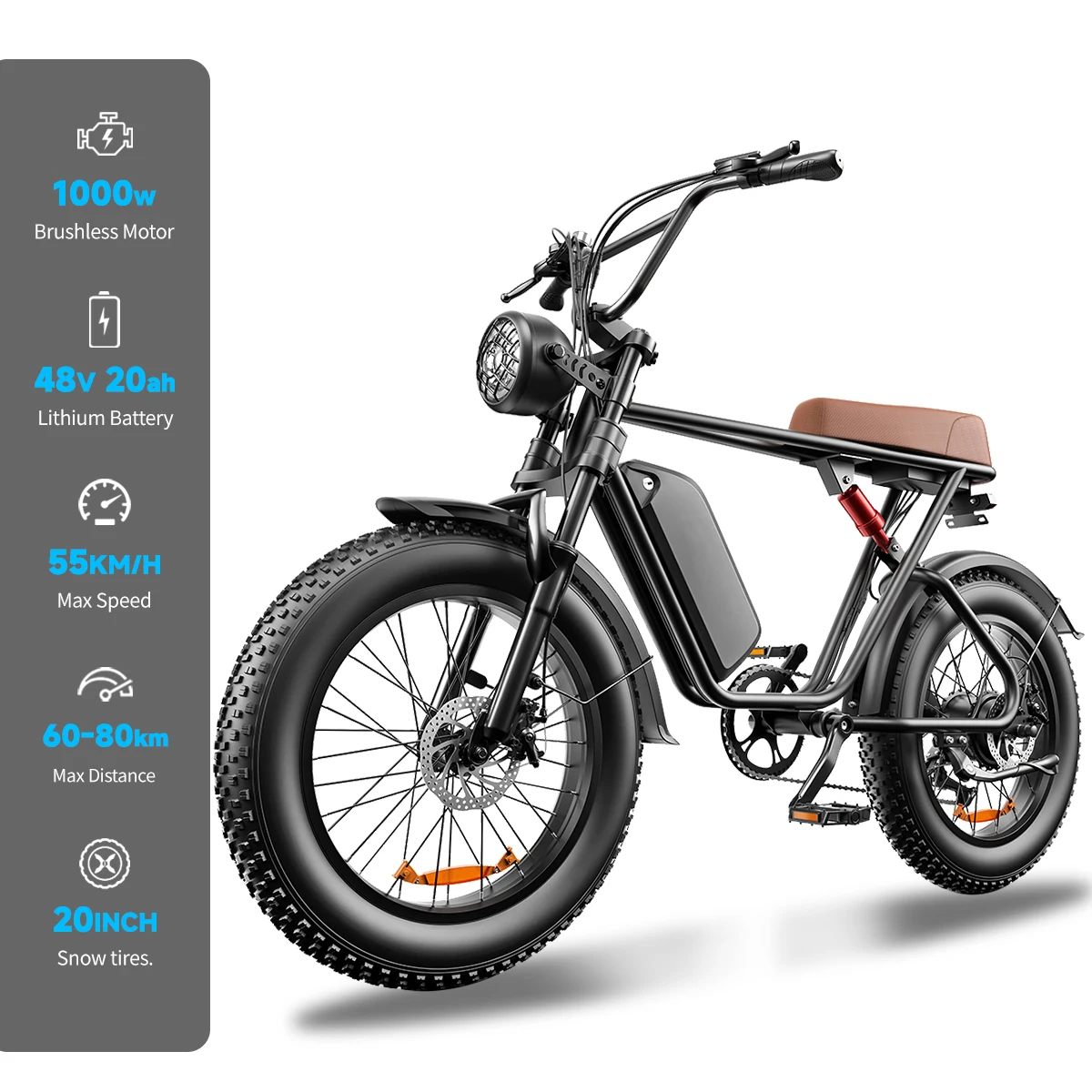 B9-Electric-Bicycle-48V-20Ah-1000W-Motor-eBike-20-X4-Fat-Tire-5-Model ...