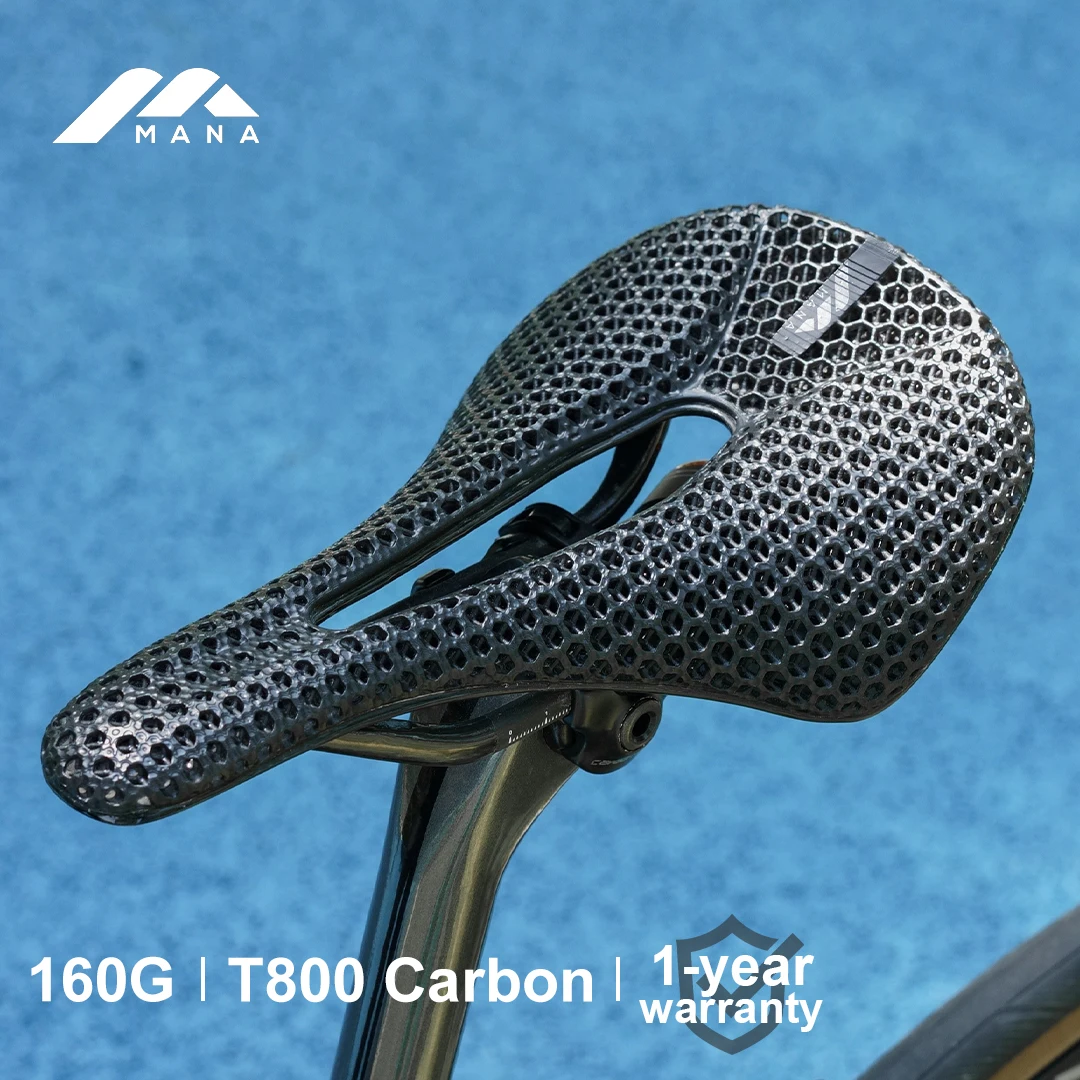 MANA-3D-Printed-Bike-Carbon-Saddle-140mm-Ultra-light-Breathable-For ...