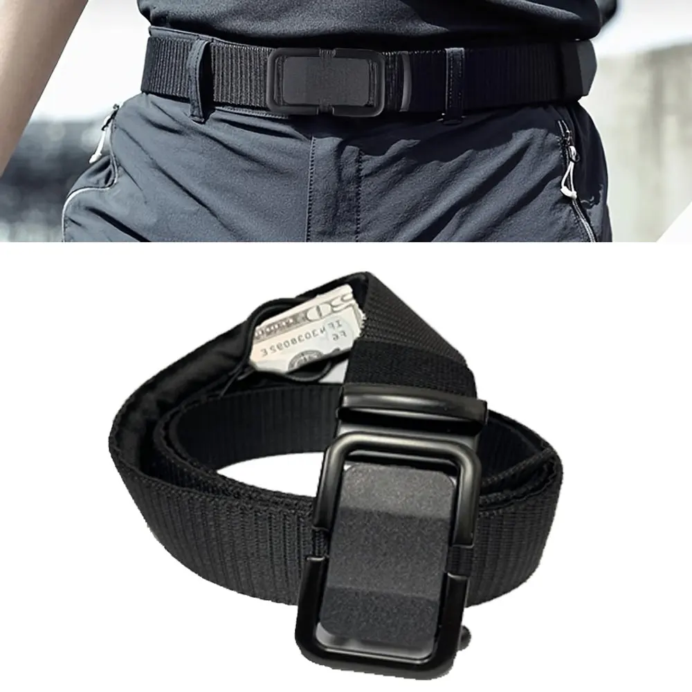 Automatic-Buckle-Travel-Cash-Anti-Theft-Belt-Waist-Bag-Women-Portable ...