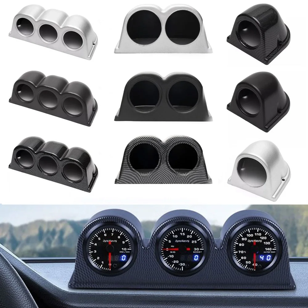 Universal 60mm Car Gauge Pod Single Double Triple Car Meters Holder ...