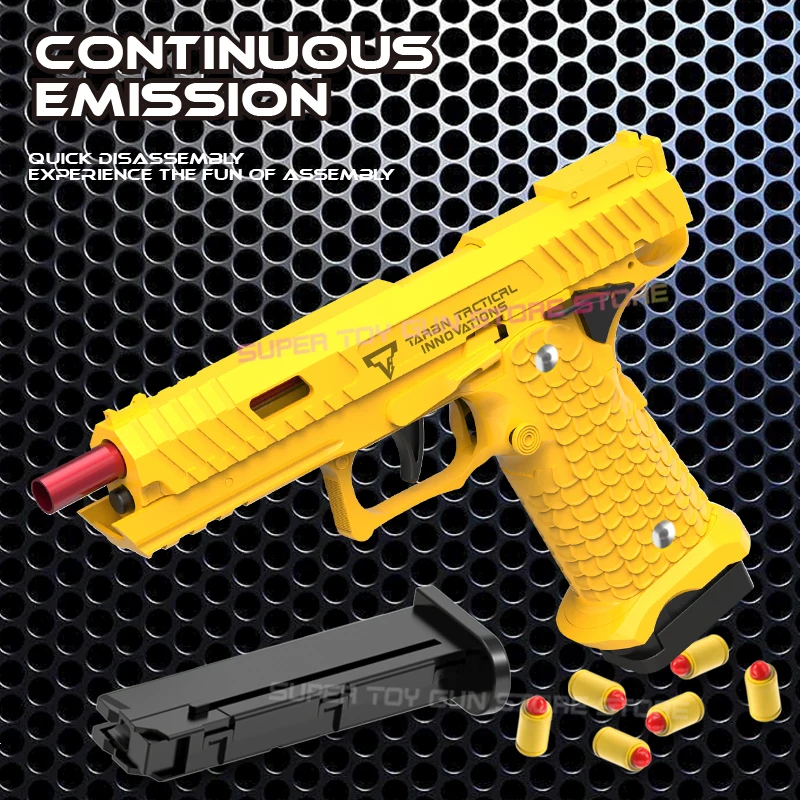 Black-Toy-Gun-2011-Pistol-1911-Continuous-Throwing-Empty-Shell-Hanging ...