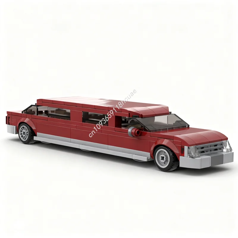 249pcs MOC Super Heroes Marvelled Red Guardian Limo Model Building ...