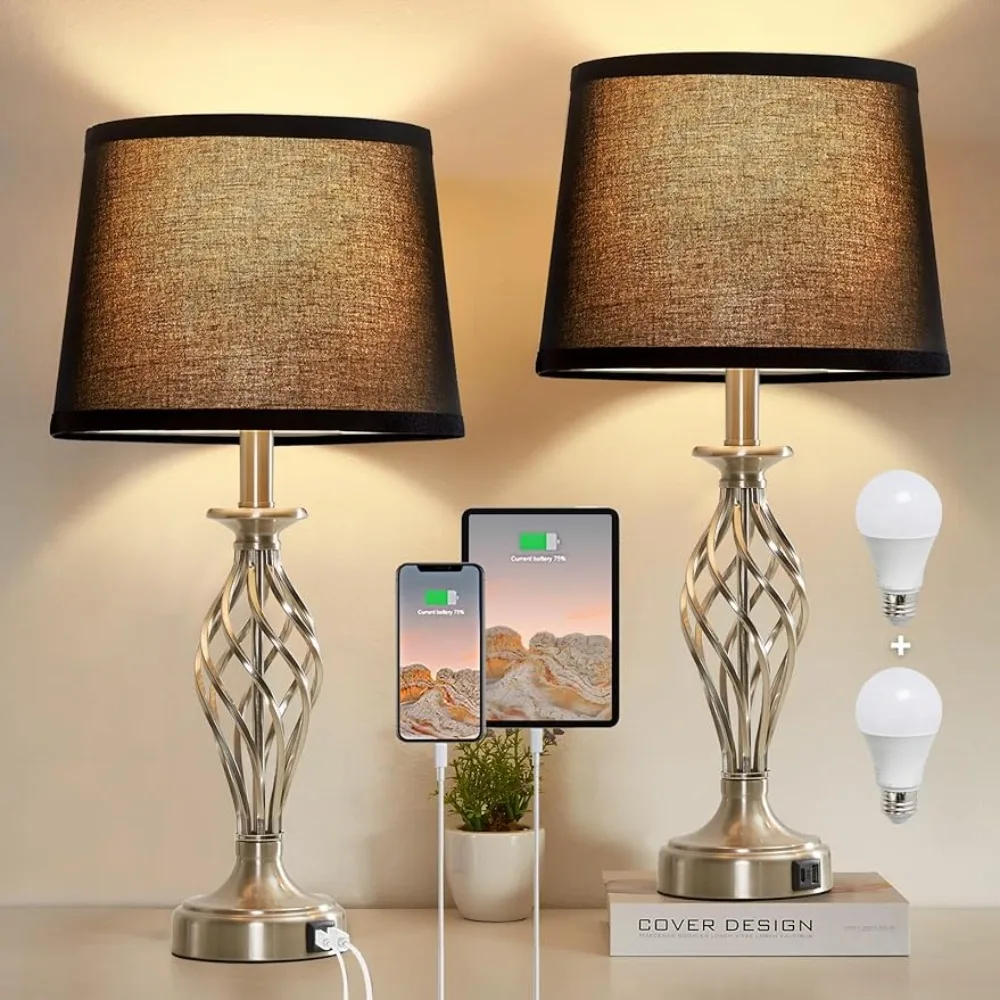 Modern Bedside Lamps with USB Ports – Inspire Interiors Hub