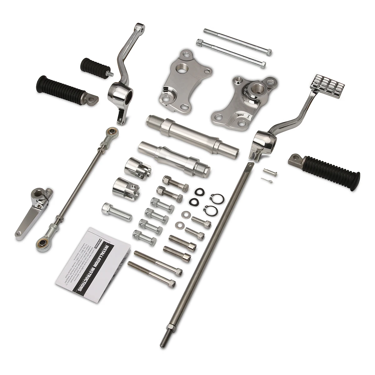 Chrome-Sportster-Forward-Control-For-Harley-Sportster-Foot-Pegs ...