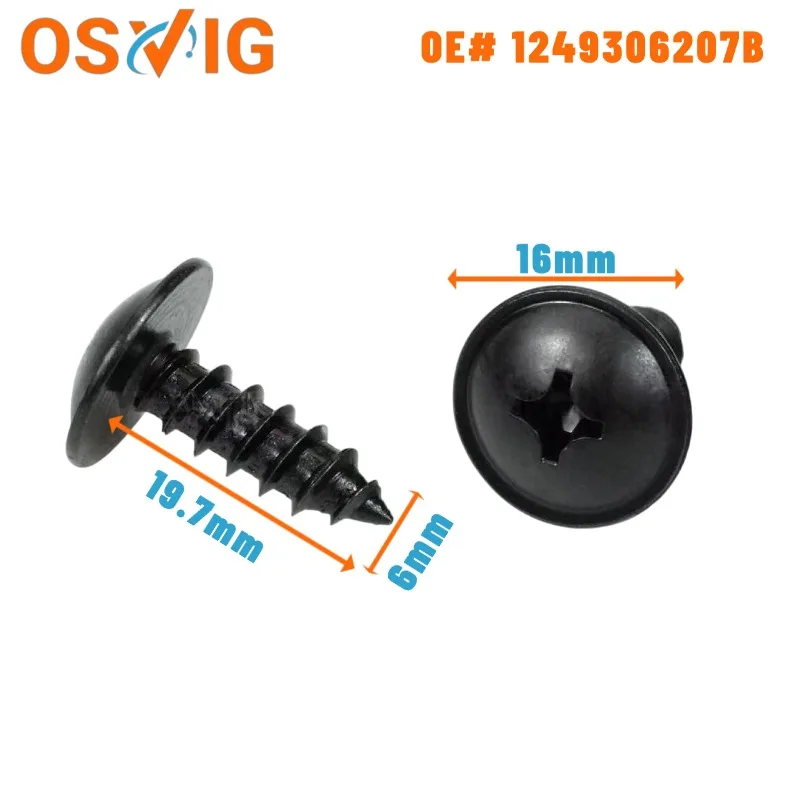 20個入りOE # 12493-06207B 1249306207B ヒュンダイ・キア用フェンダーライナーネジ - AliExpress 34