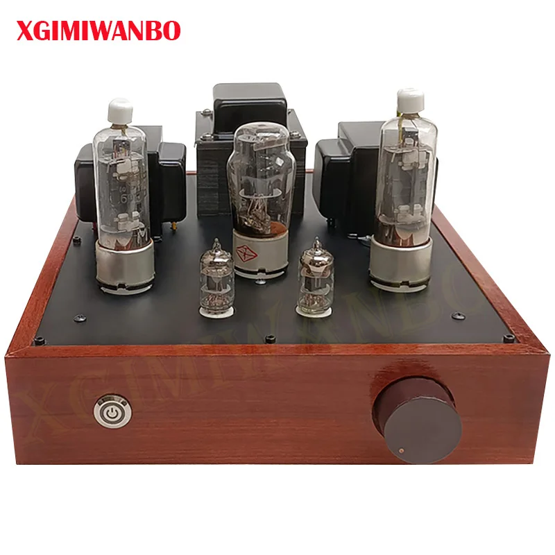 XGIMI WANBO 6J1 6P13 5654 클래스 A 진공관 앰프, 6W 2 스테레오 5Z4P 정류기, 진공관 앰프 오디오 ...