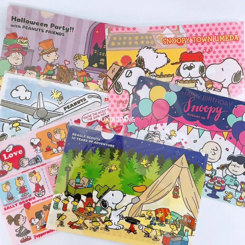 22-31Cm-Snoopy-Japan-Exhibition-Limited-Edition-Series-A4-Single-Sheet ...