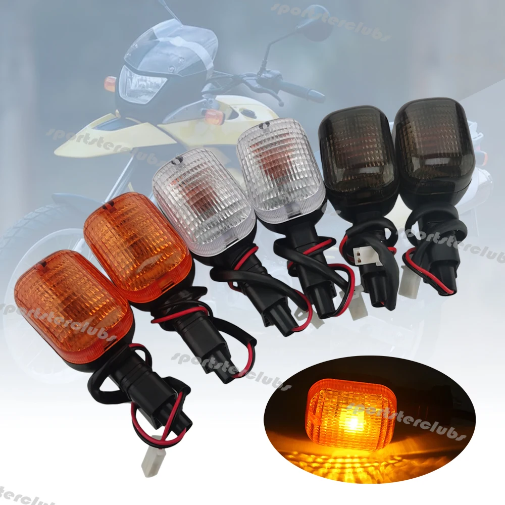 Motorcycle Front Rear Turn Signals Indicator Flasher Lights For BMW ...
