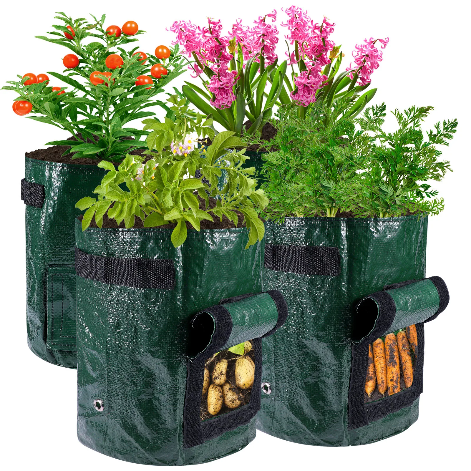 Potato Grow Bags with Handles – Simple Home Supply