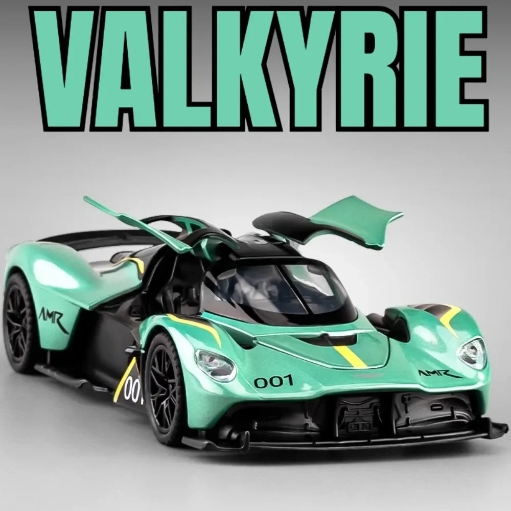 1:32 Scale VALKYRIE Sports Car Model Toy Alloy Diecast Doors Opened ...