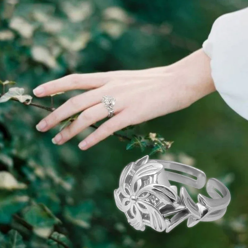 LOTR-Galadriel-Nenya-Ring-Of-Water-Elf-Ring-Silver-S925-Sterling-Rings ...