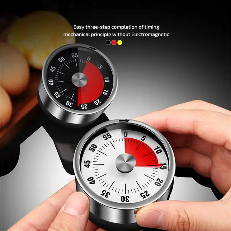 Visual-Timer-Mechanical-Kitchen-Timer-Stainless-Steel-Countdown-Timers ...