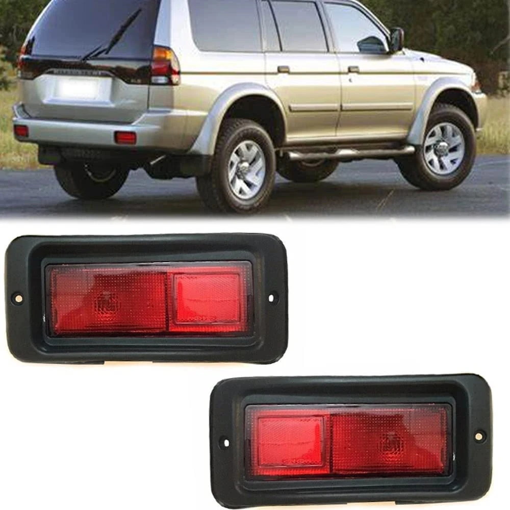 Reflector Brake Tail Light Rear Bumper Fog Lamp Fit For Mitsubishi ...