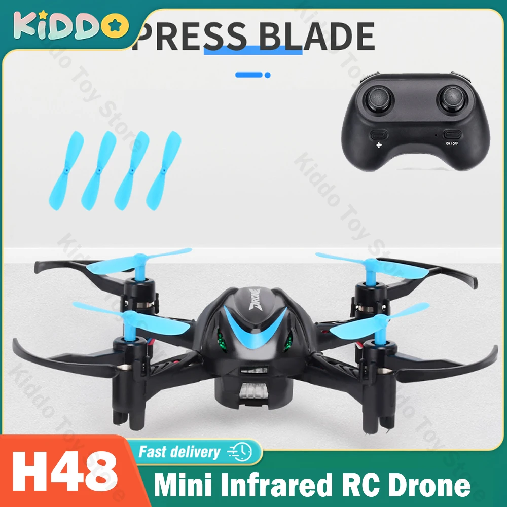JJRC-H48-Mini-Infrared-Drone-with-LED-Light-Headless-Drones-4-Axis ...