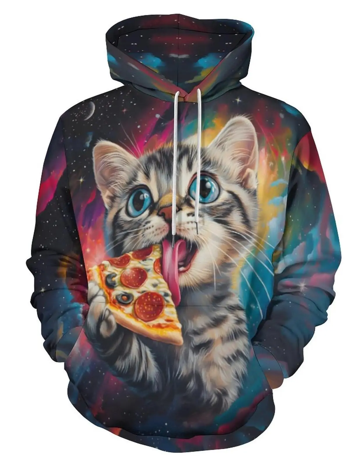 Hoodies for Men Women Novelty 3D Graphic Pullover Sweatshirt Hoodie ...