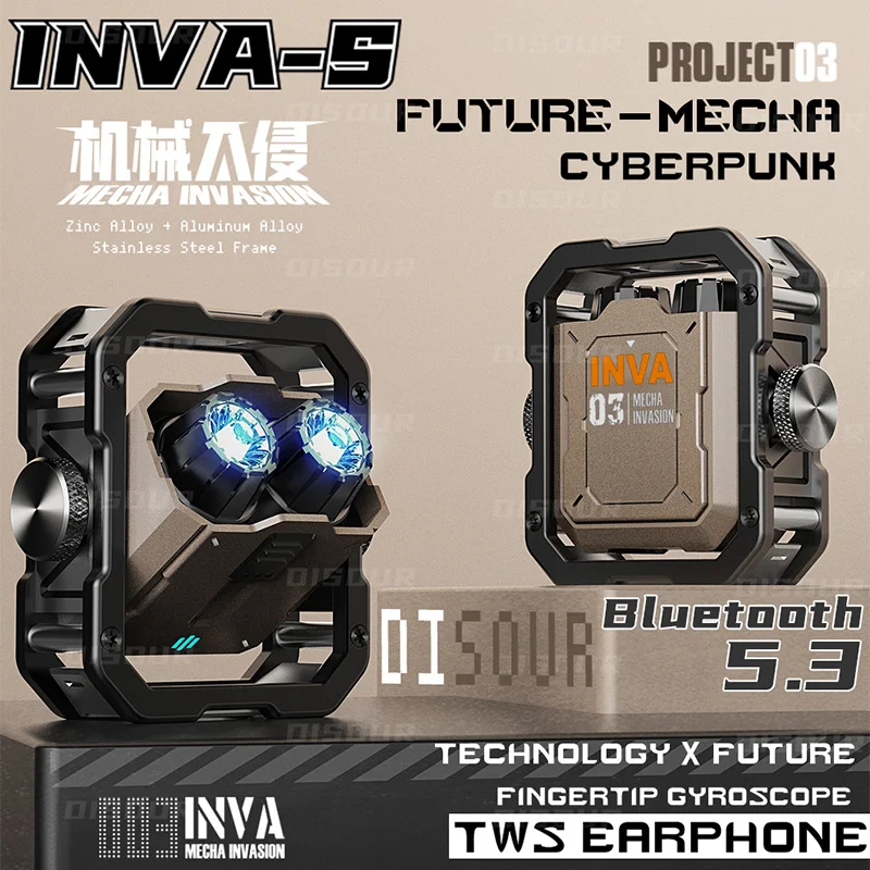 INVA-S-Mecha-Invasion-auriculares-TWS-inal-mbricos-para-videojuegos ...