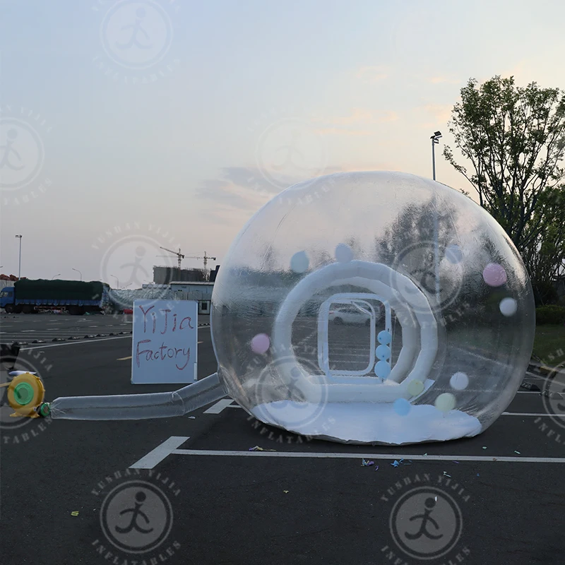3m Kids Party Balloons Fun House Giant Clear Inflatable Crystal Igloo ...