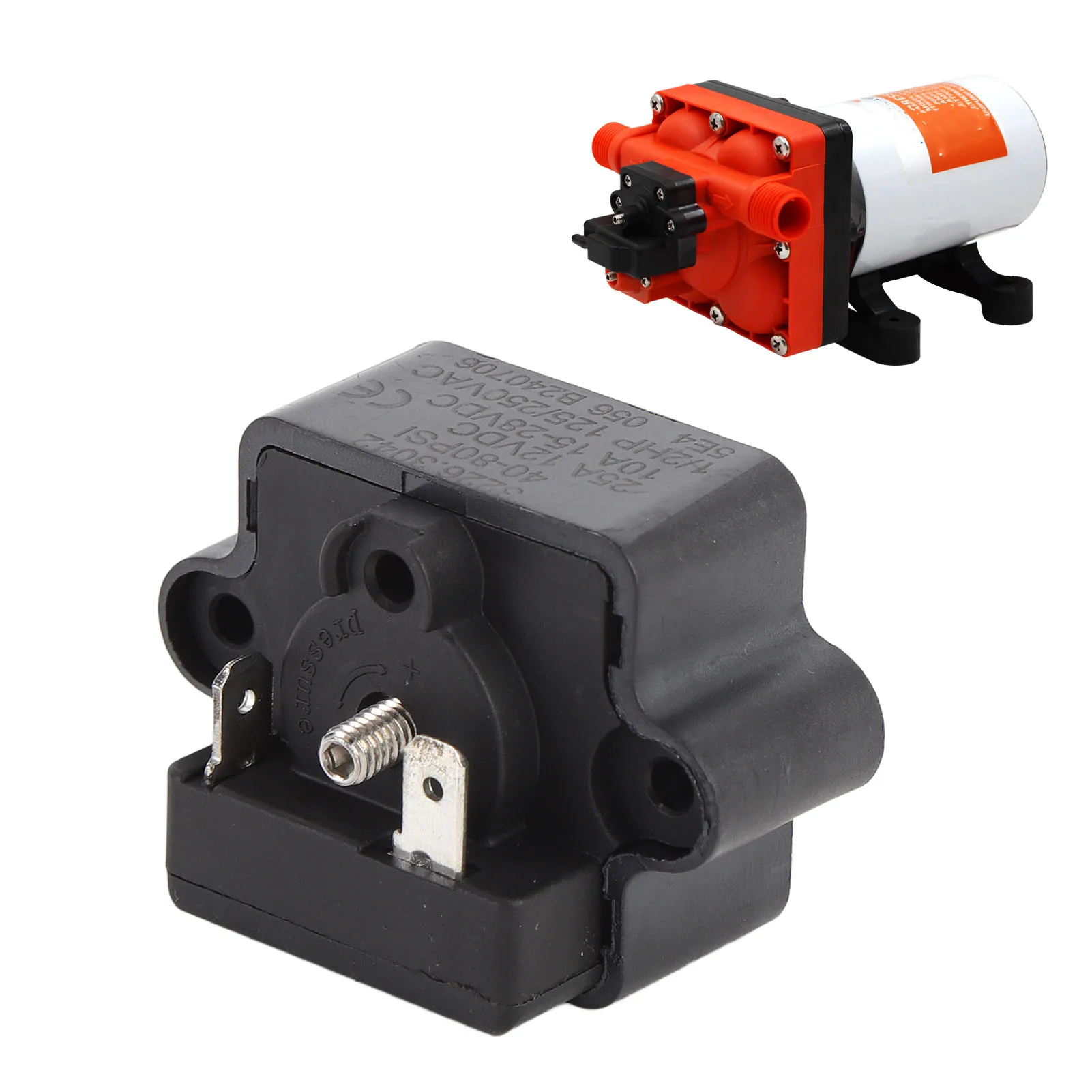 RV Diaphragm Pump Pressure Switch Kit Automatic Water Pressure Pump ...