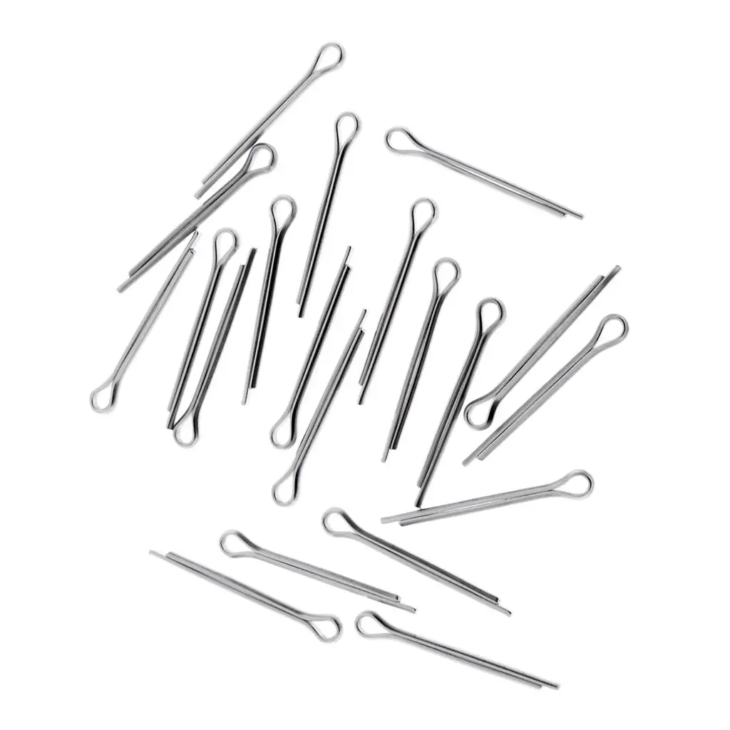 20-Pieces-Stainless-Steel-Brake-Disc-Pad-Lock-Pin-Retaining-Split-Pins ...