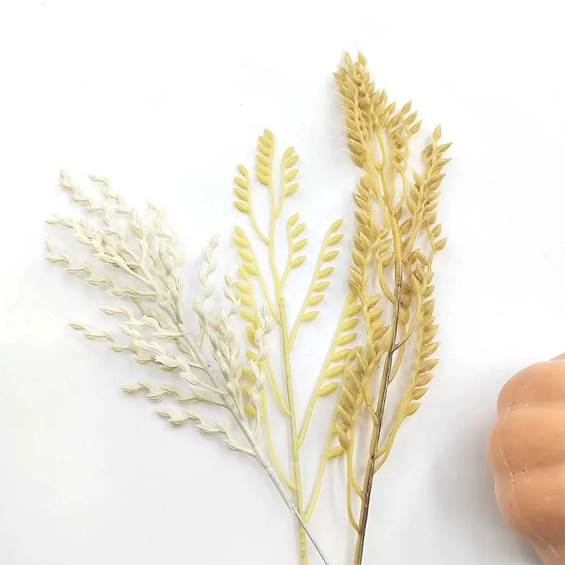 5PCS-artificial-straw-plant-decorative-branch-parts-Christmas-room ...