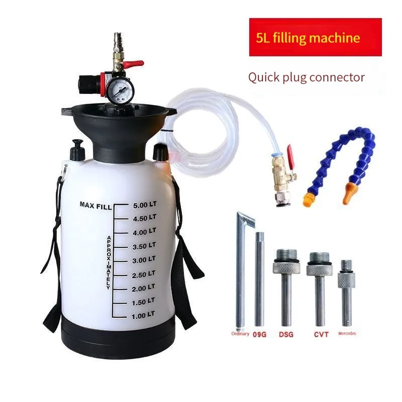 Pneumatic Filler Gear Transmission Fluid Tanker 5L Car Gearbox Grease ...