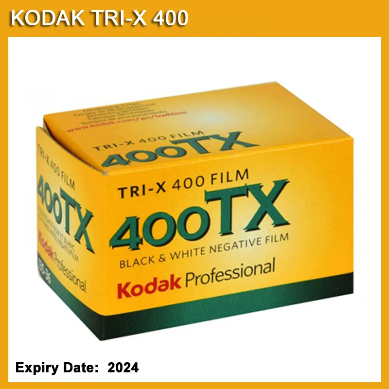 1-5 Rolls Original Kodak TRI-X 400TX Professional IOS 400 135 35mm Film ...