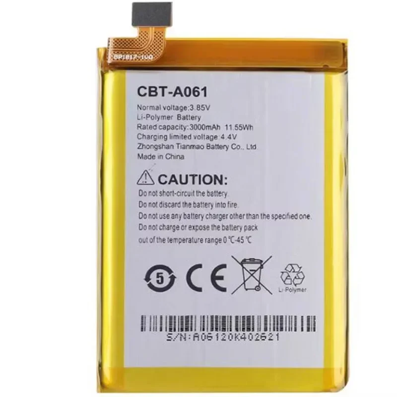 In Stock for CUBOT CBT-A061 battery 3000mAh New production Date ...