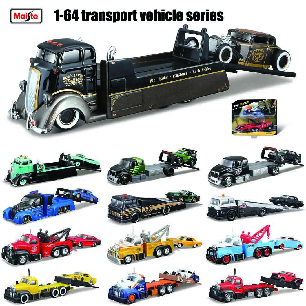 Maisto 1:64 COE 1929 Ford Model A Design elite transport die-cast ...