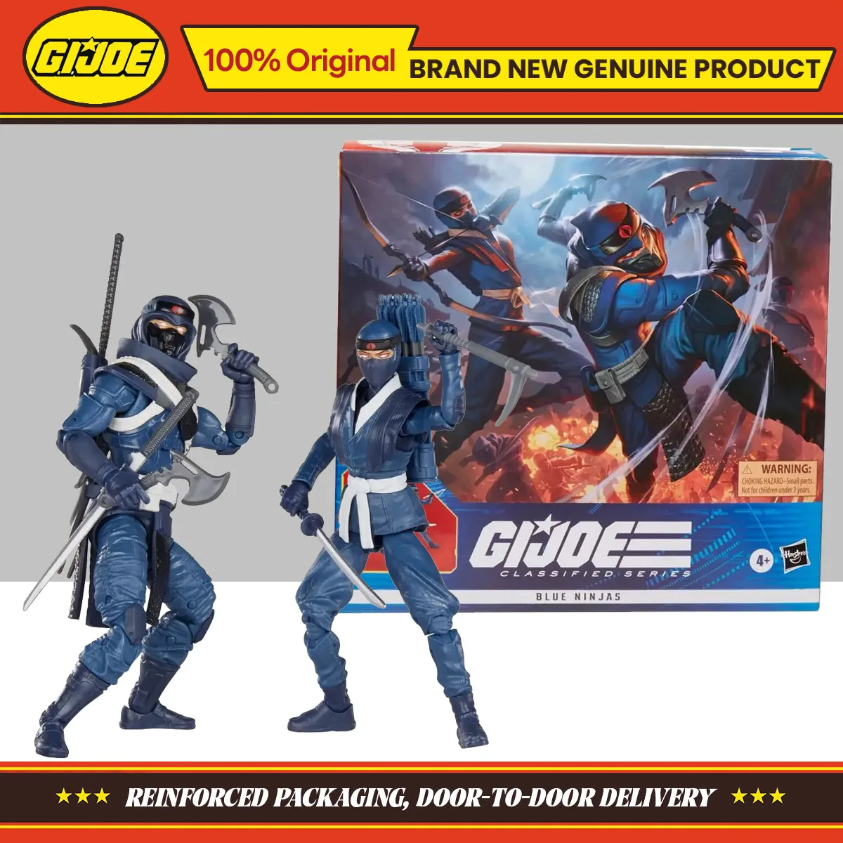 En existencia Hasbro GI. Serie clasificada Joe GI JOE # 51 Blue Ninjas ...