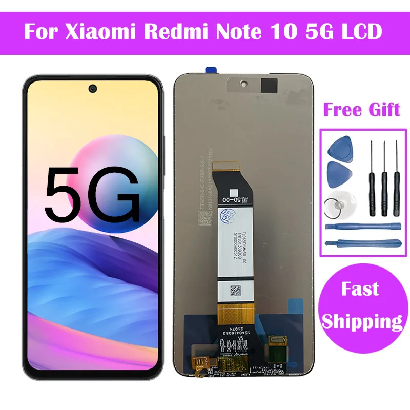 100-Tested-LCD-For-Xiaomi-Redmi-Note-10-5G-LCD-Display-With-Touch ...