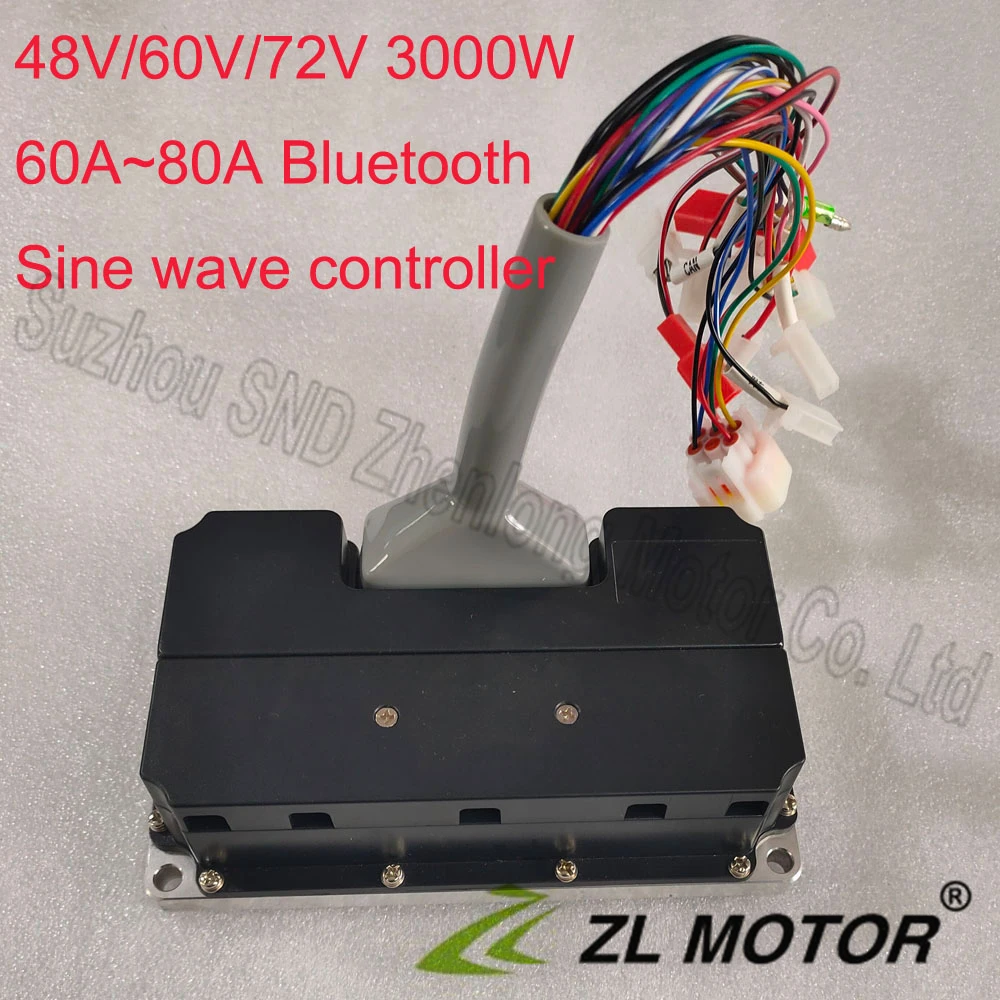 New arrivel sine wave controller 3000W 48/60/72V big power e-bike ...