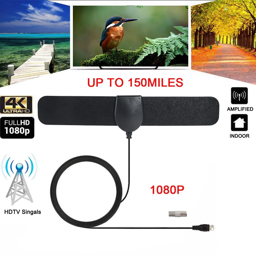 Antena de TV Digital Hd Dtmb Dvbt2, Mini antena de recepción interior ...