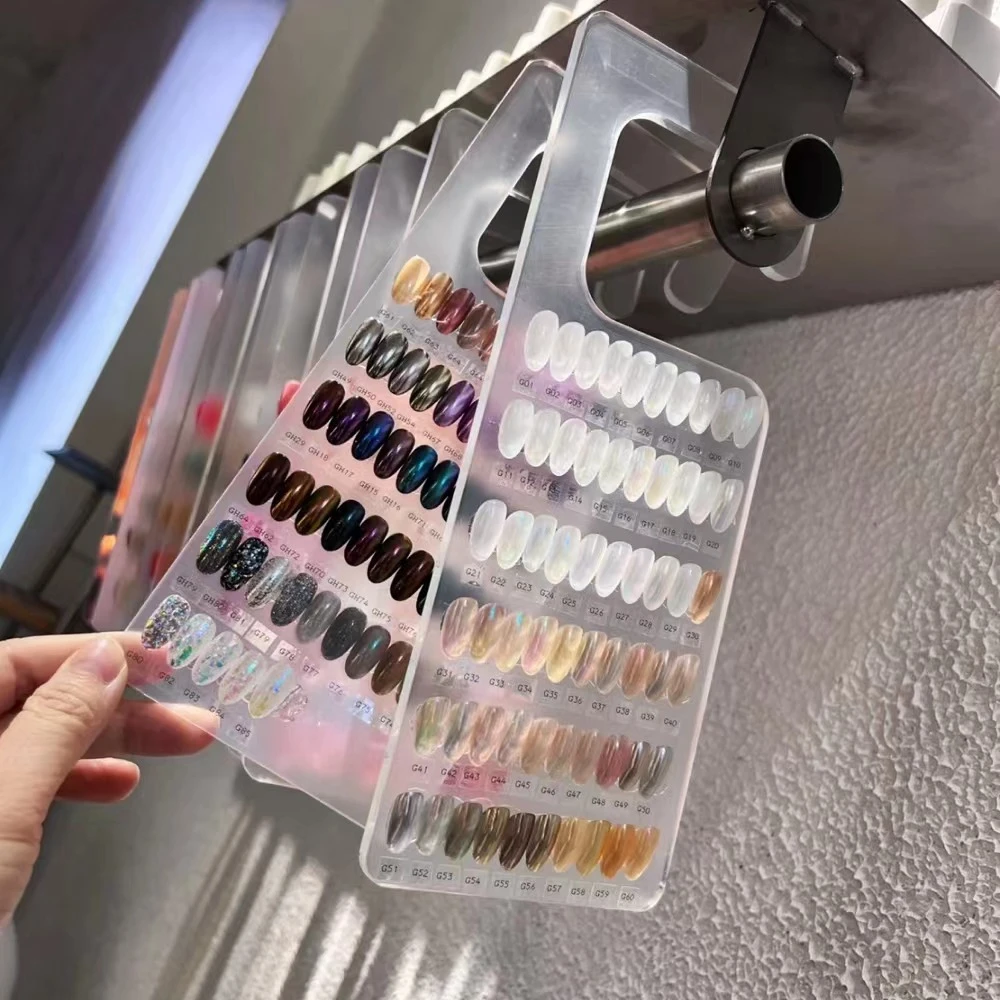 Nail-Art-Display-Board-False-Nail-Sample-Display-Acrylic-Hanger ...