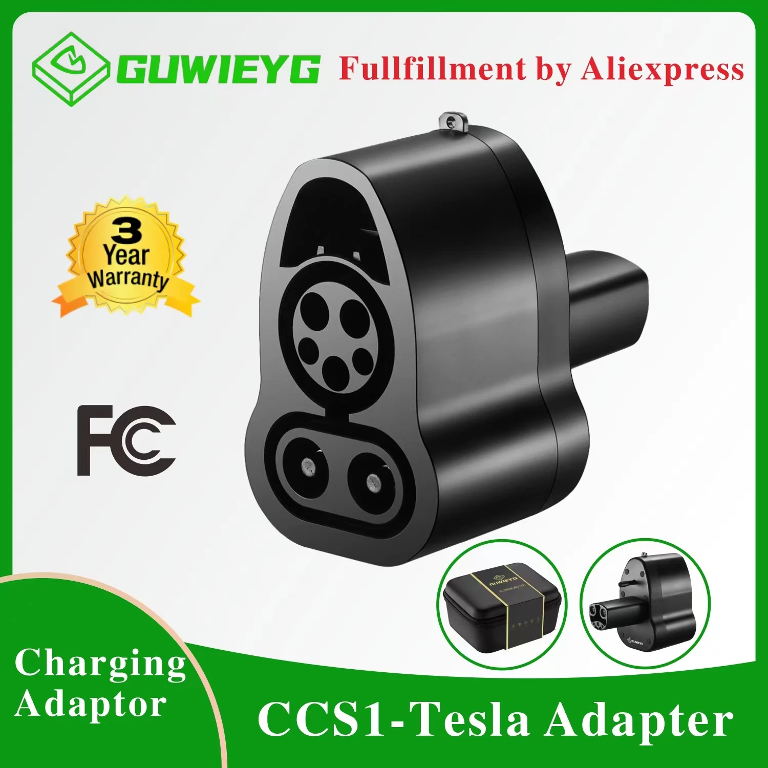 CCS 1 to Tesla EV Charging Adapter 150A Electric Vehicle Charging ...
