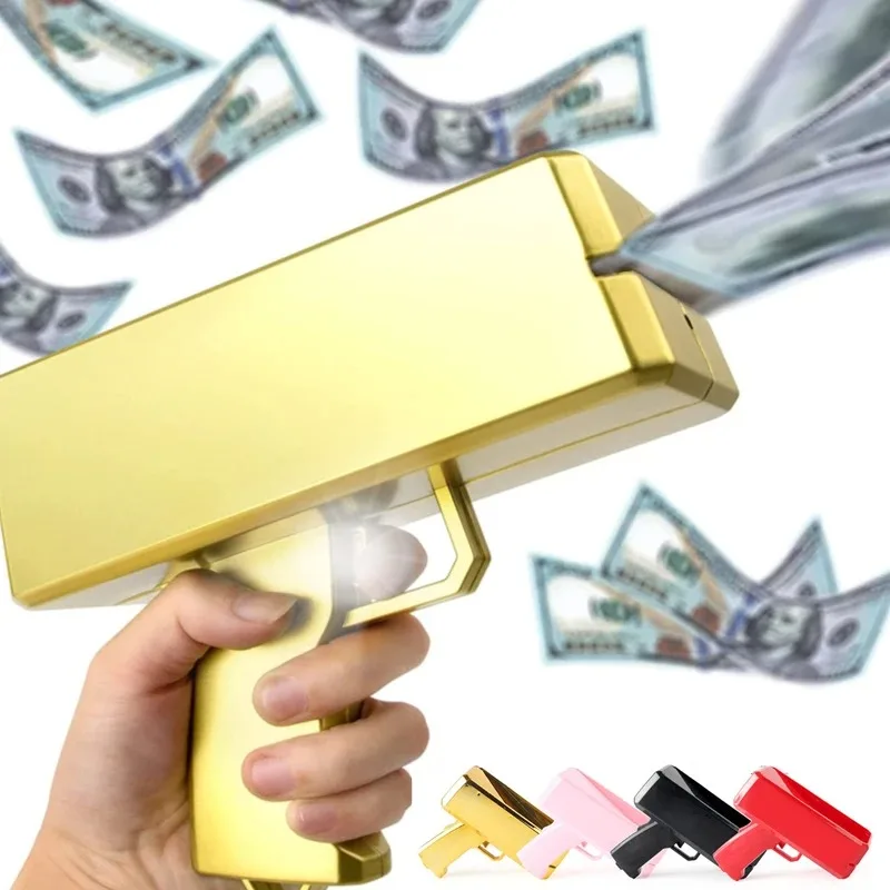 1 Set Handheld Cash Shooter for Wedding Birthday Game Movies Bachelor ...