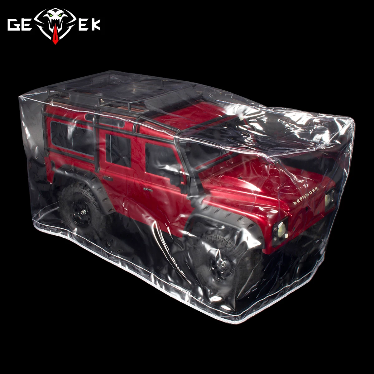 Transparent PVC Dust Cover RC Car Storage Display Dustproof for 1/10 ...