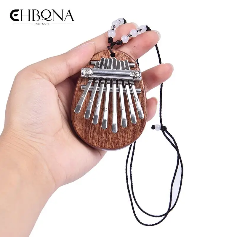 1PC-Wooden-Small-Wearable-Musical-Instrument-Pendant-Mbira-Gift-Finger ...