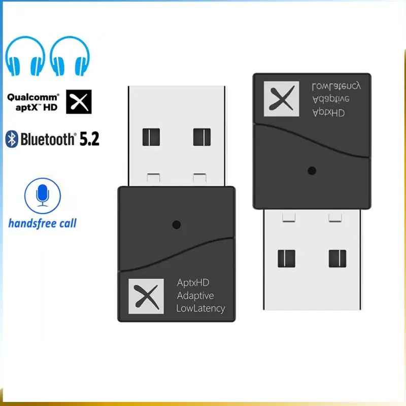Smart-USB-Bluetooth-Adapter-5-2-Bluetooth-Receiver-USB-Bluetooth-24Bit ...