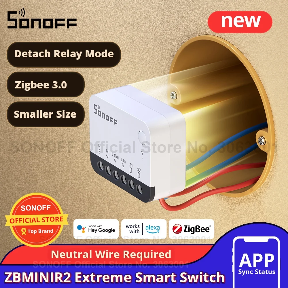SONOFF-interruptor-inteligente-ZBMINIR2-Extreme-Zigbee3-0-separador-de ...