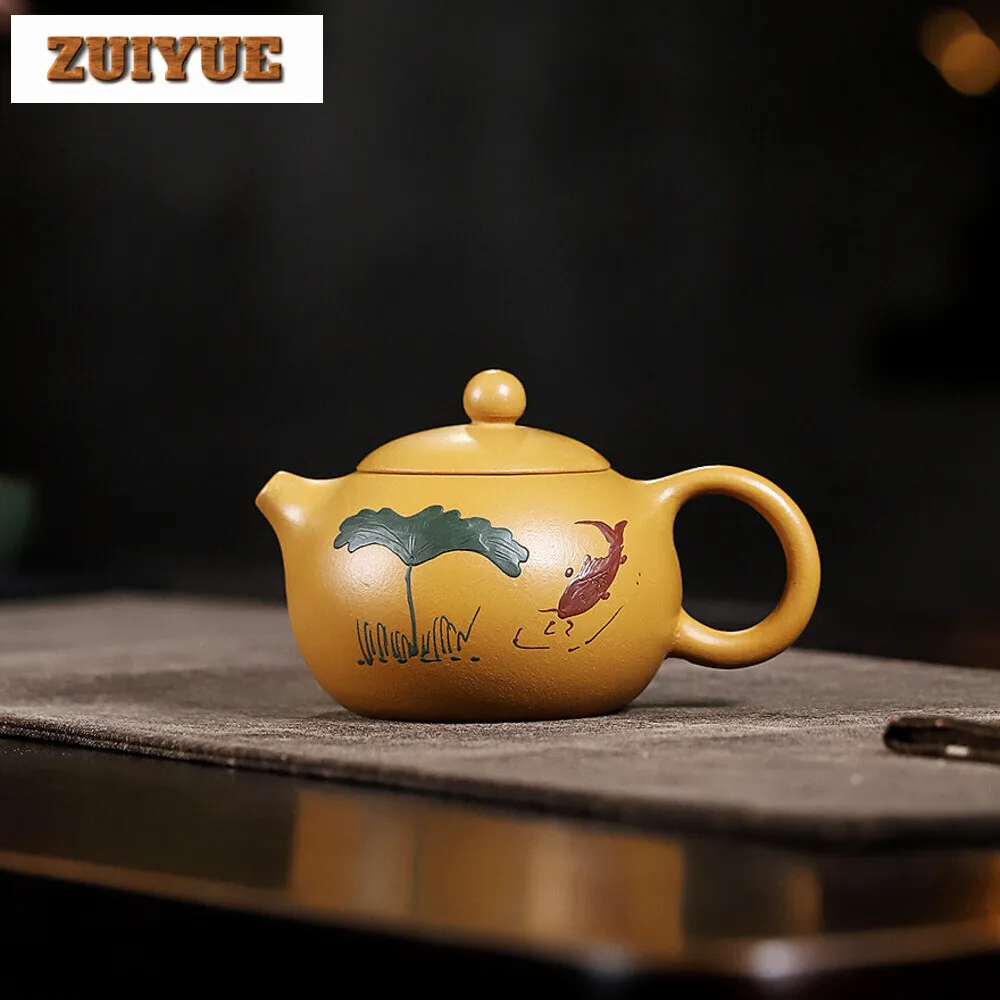 180ML-Yixing-Classic-Tea-Pot-Purple-Clay-Xi-Shi-Teapots-Ore-Beauty ...