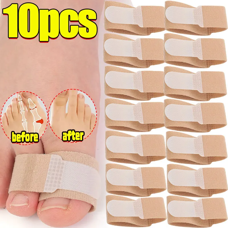 Reusable Hammer Toe Straightener, Toe Splints Cushions Bandages, for ...